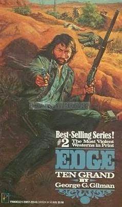 Bloody Pit of Rod: Edge: Western Adventure Novel Series Covers