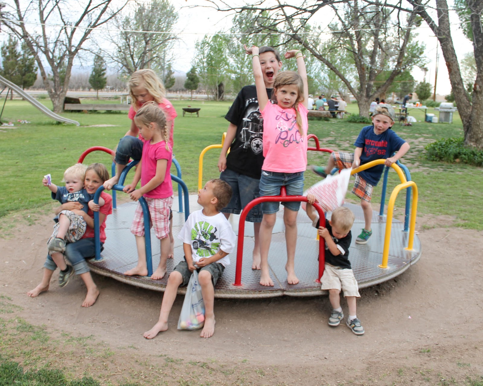 The Merrill Six: Celebrating in Thatcher