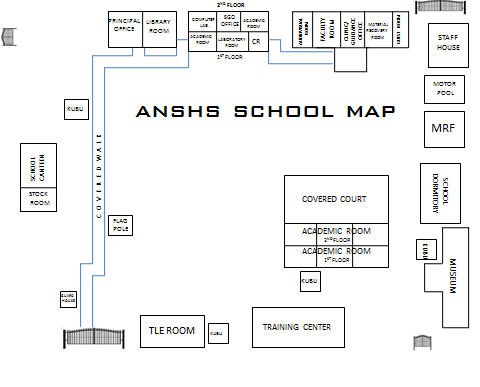 AURORA NATIONAL SCIENCE HIGH SCHOOL: SCHOOL MAP-A