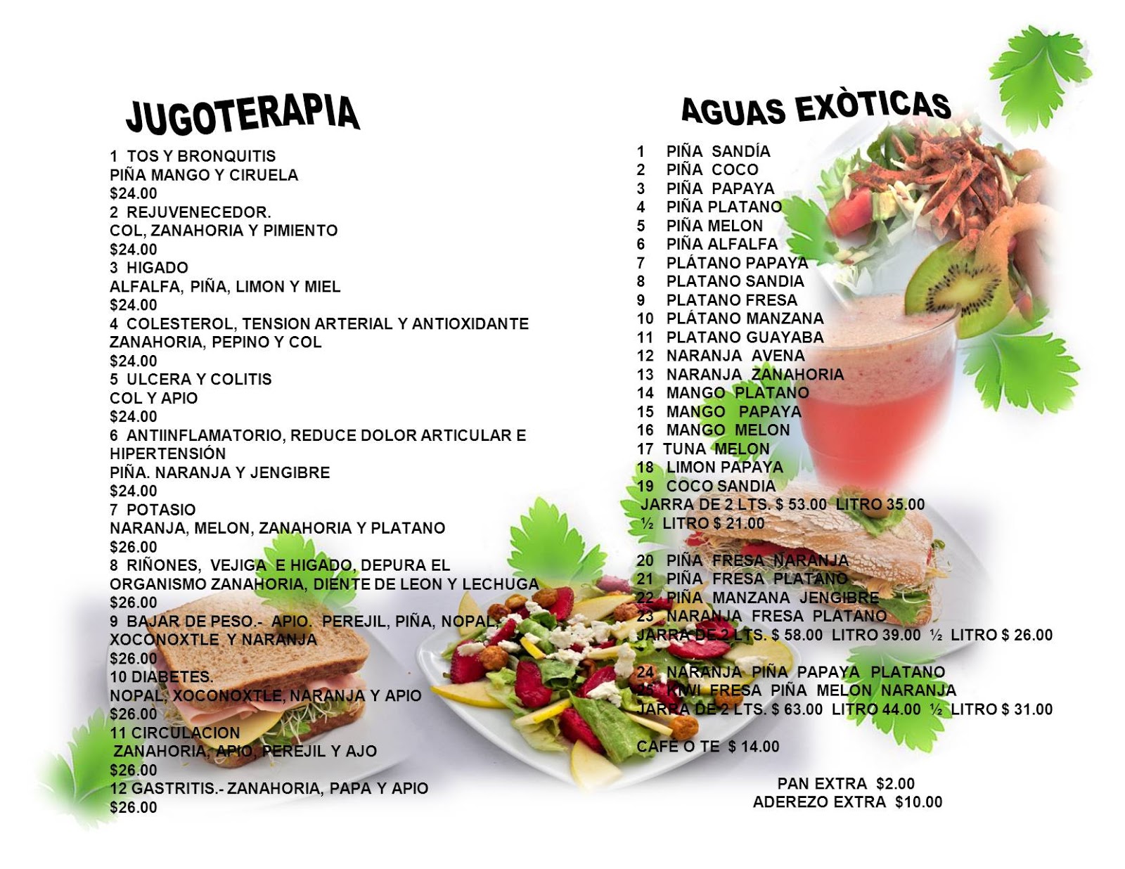"LA CASA DE LAS ENSALADAS"