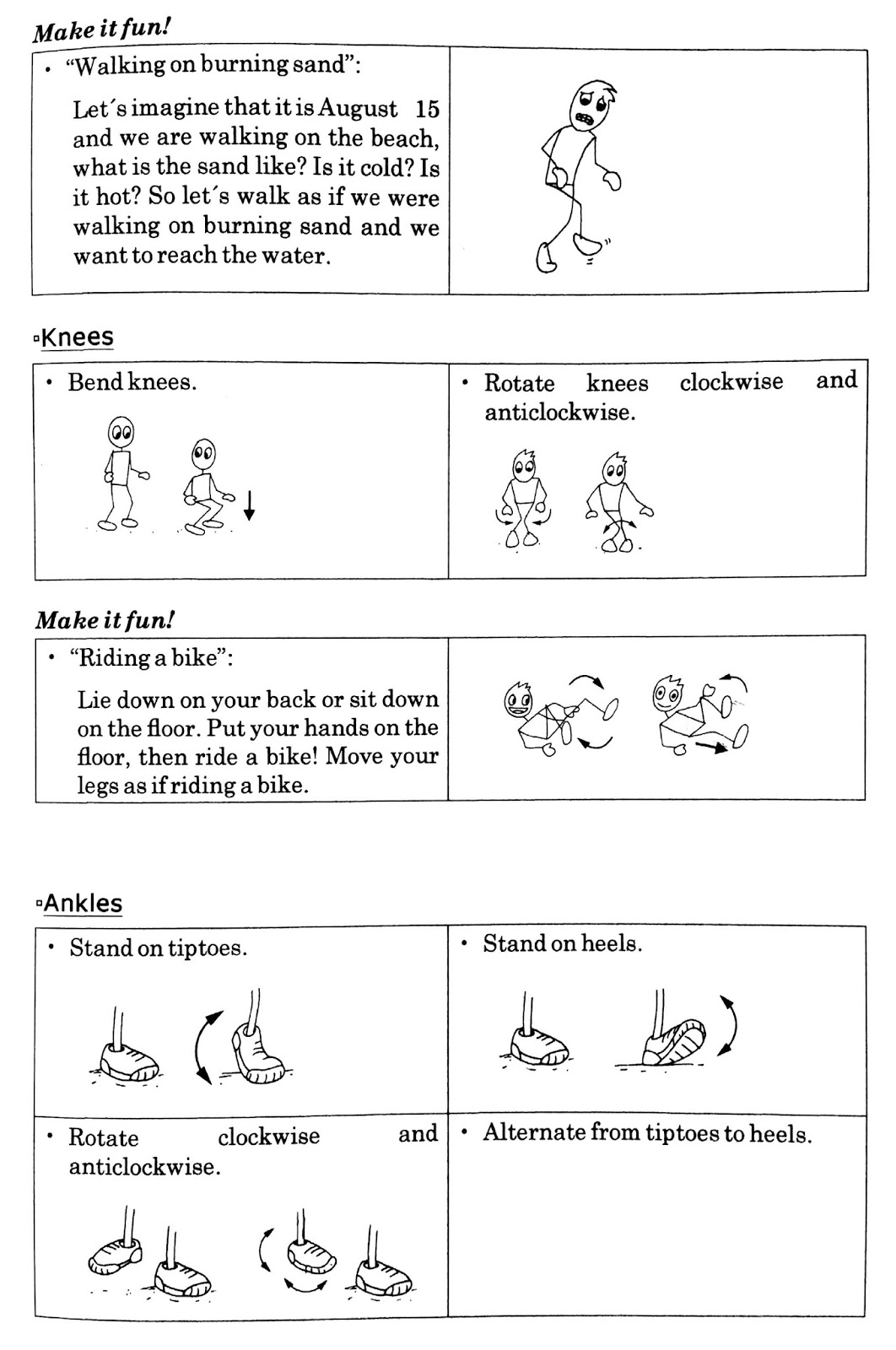 Mi Aula Virtual 3.0: Warm Up exercises
