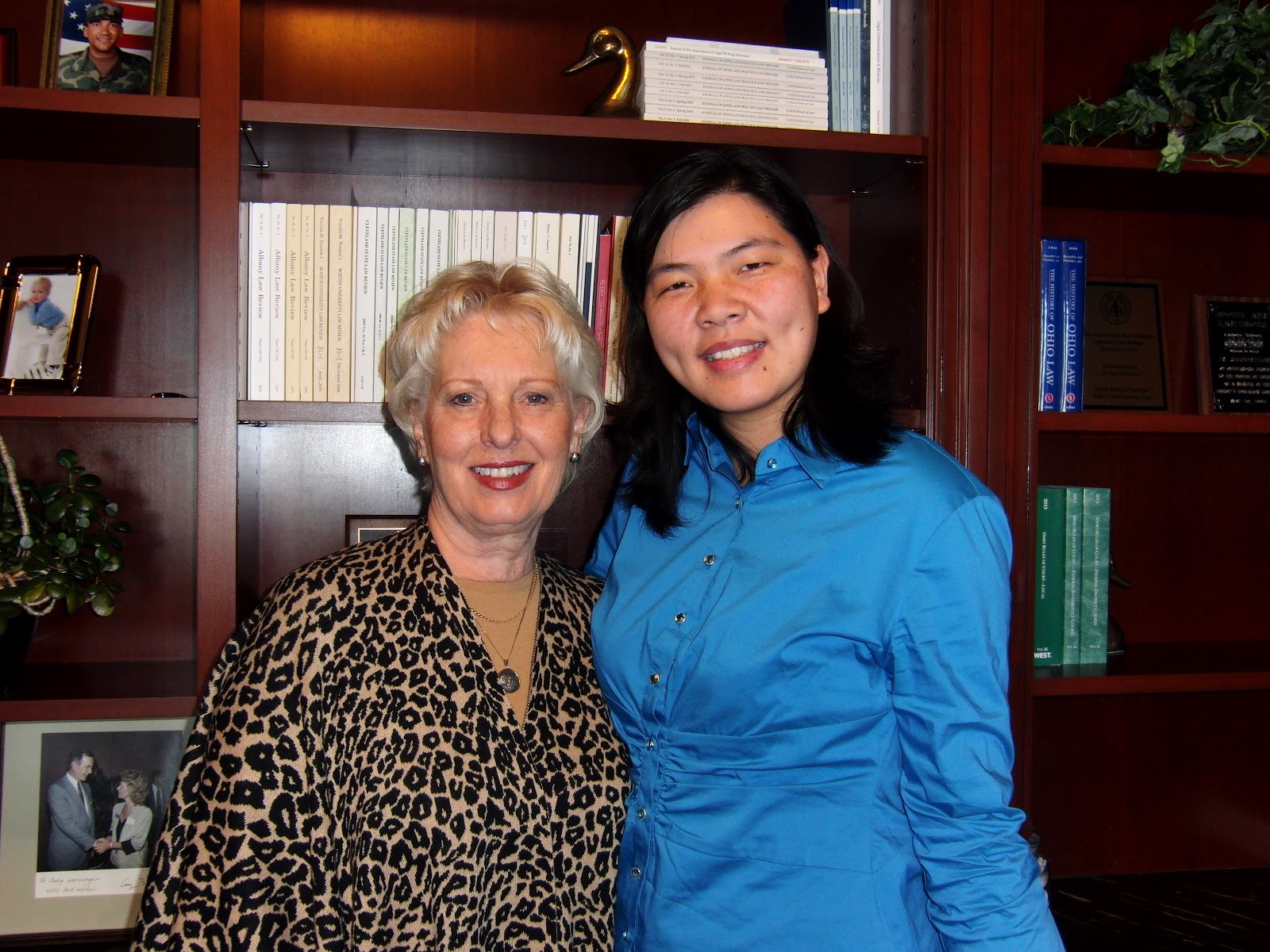 Justice Judy: Comparing Notes with a Judge from China