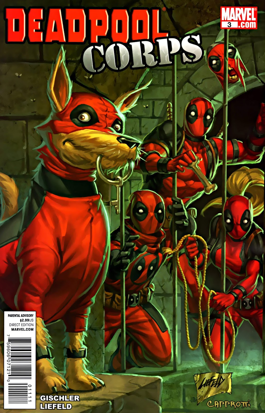 Deadpool Corps, incluido "Prelude a Deadpool Corps"