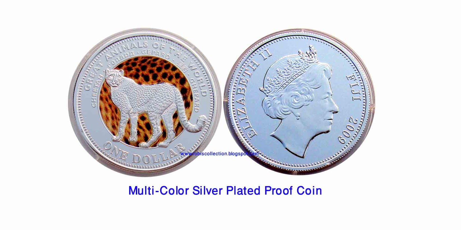 UNUSUAL & MULTICOLOR COINS: FIJI