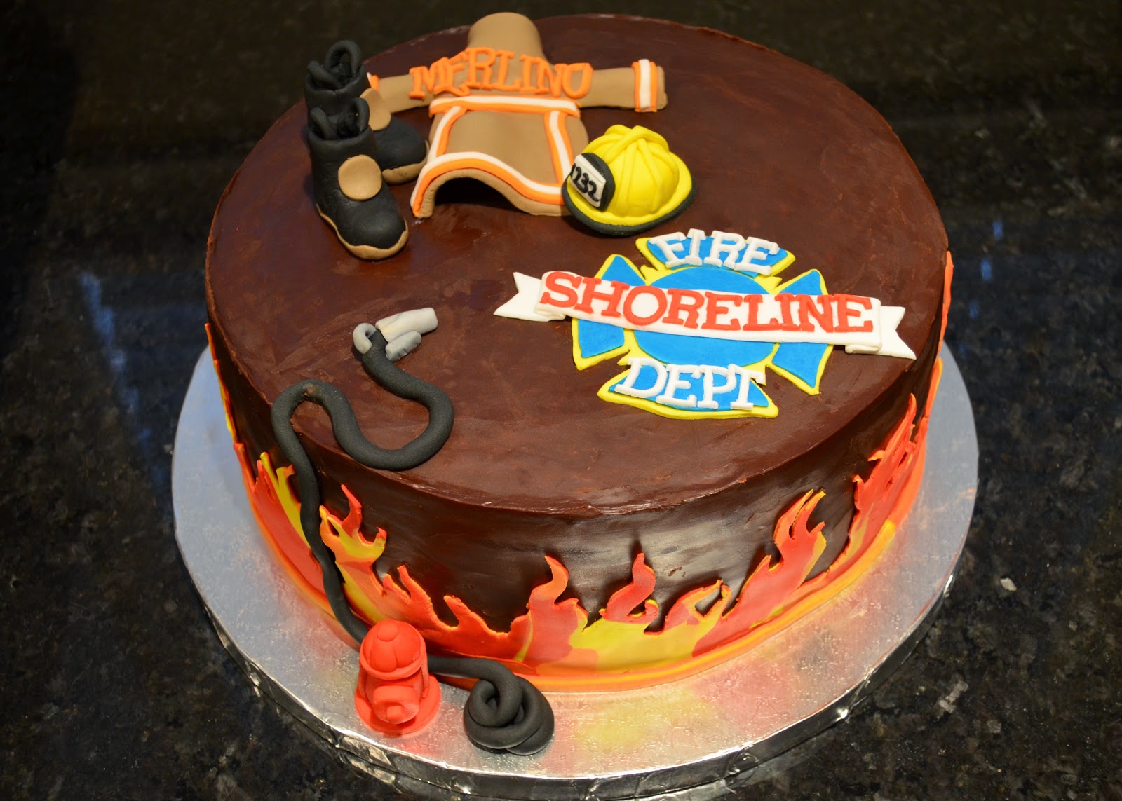 Firefighter Cake!