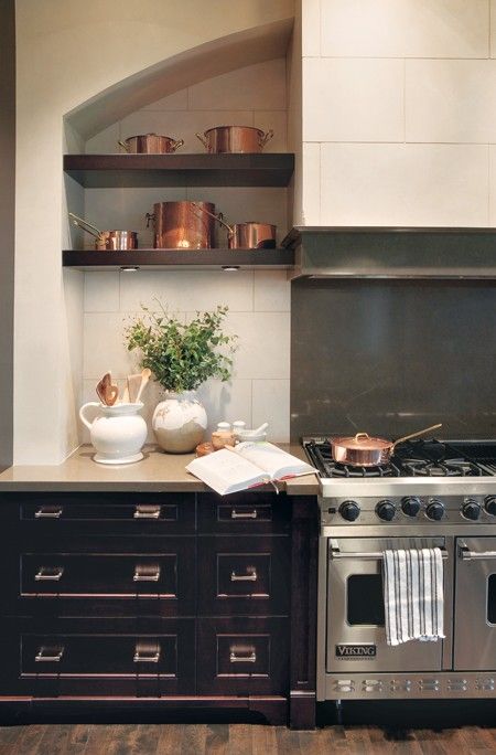 vignette design: Kitchen Stove Niches