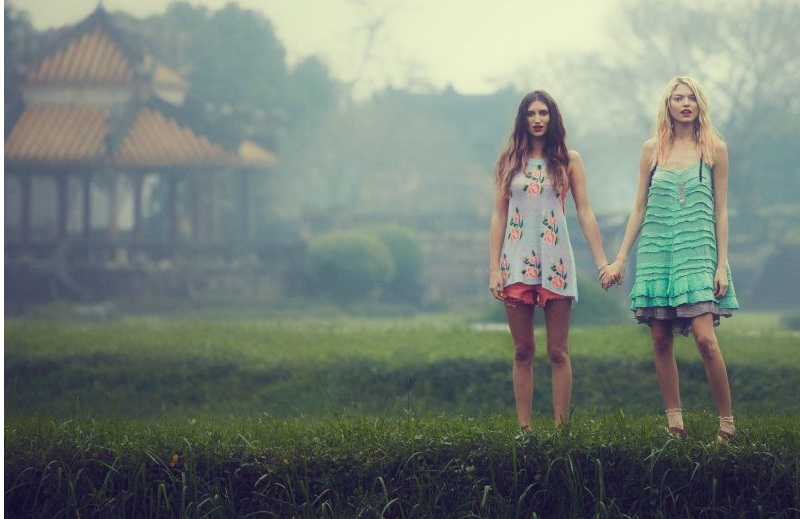 Free People takes to Vietnam for its March 2012 lookbook