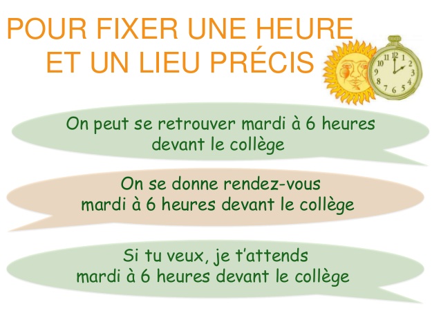 FLE en vrac!: Comment prendre un rendez-vous ...