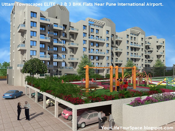 Your Life Your Space: Uttam Townscapes ELITE, Near Pune Airport.