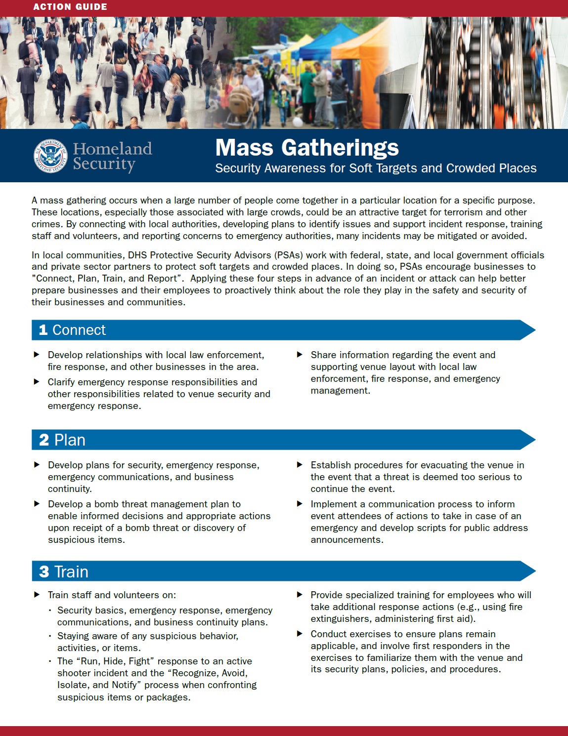 Mass Gatherings Security Awareness