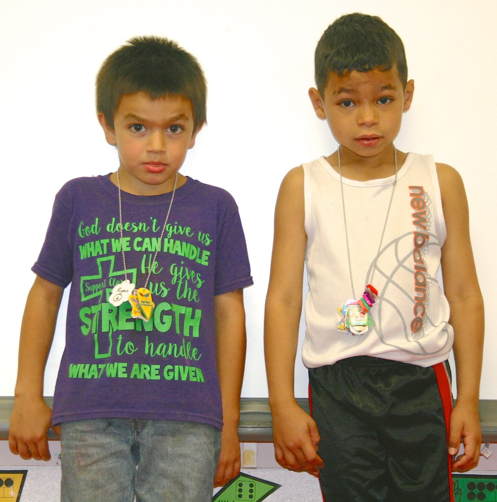 Mrs. Rozell's Kindergarten: 5th and 6th Six Weeks Brag Tag Winners