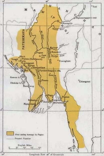 history of myanmar,burma: history of myanmar maps