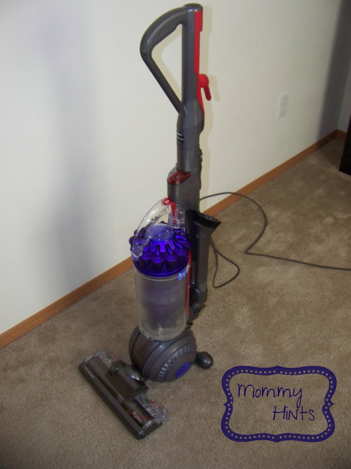 Mommy Hints: Vacuums: Review of the Dyson DC40 Animal Upright Vacuum