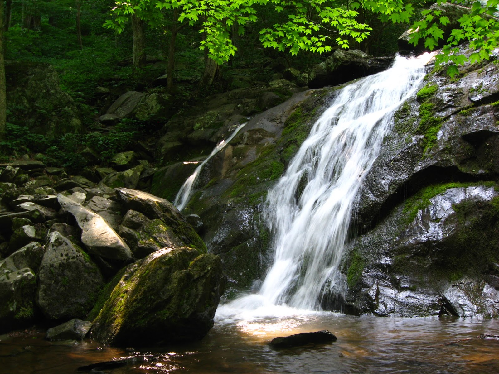 Hiking Shenandoah: Upper Shamokin Falls