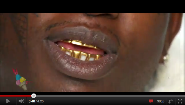 Gucci Mane Gold Grill
