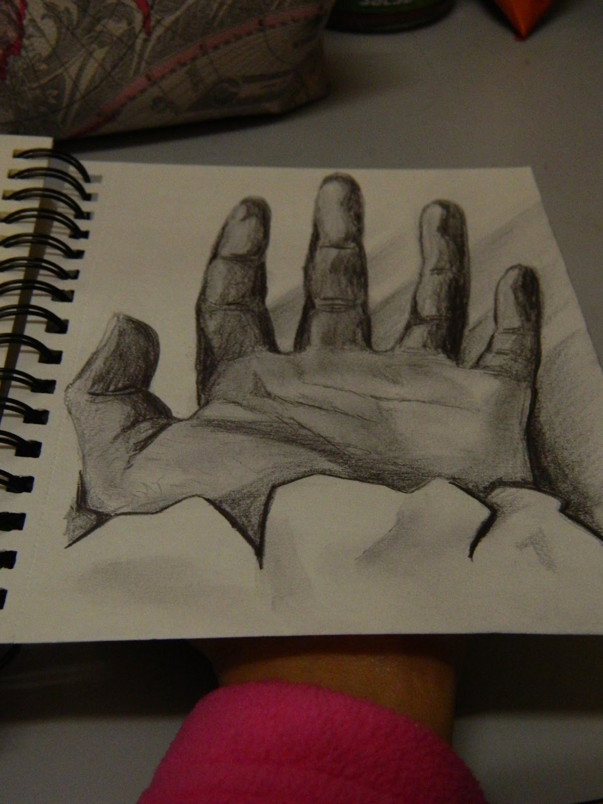 Karya Eju!: 3D anamorphic drawing-hand