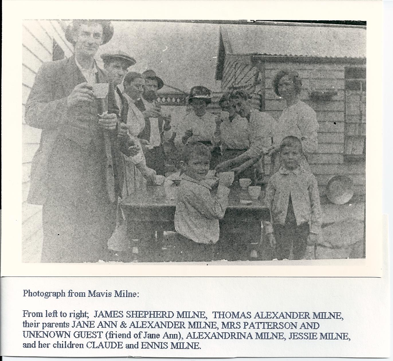 My New Zealand Family History: Milne Family - Alexander Innes and Jane ...