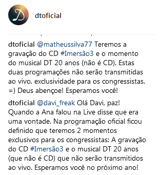 Mais um Congresso DT: Tempos e Estações - Rascunhos de Hoje