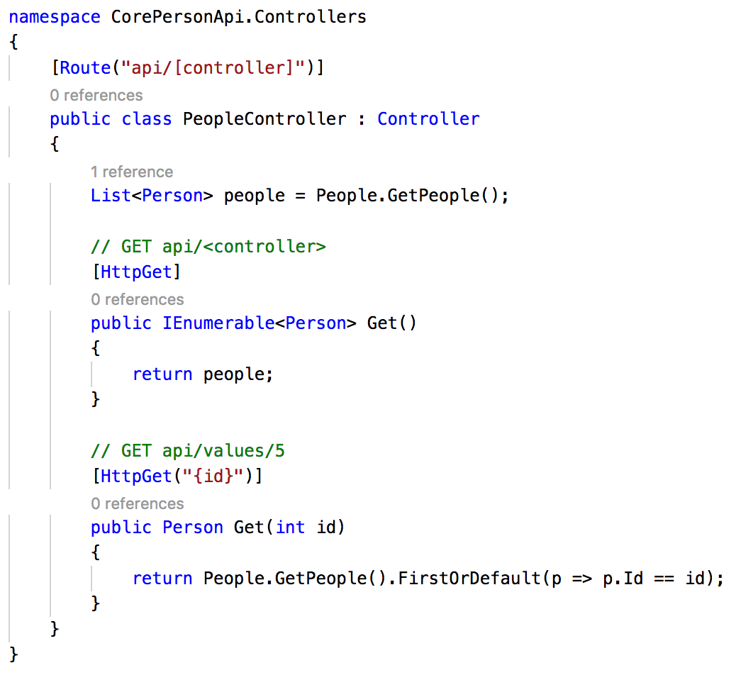 Jeremy Bytes Using The Built In Dependency Injection In Aspnet Core 20