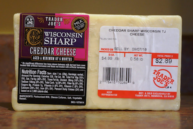 Exploring Trader Joe's: Trader Joe's Wisconsin Sharp Cheddar Cheese