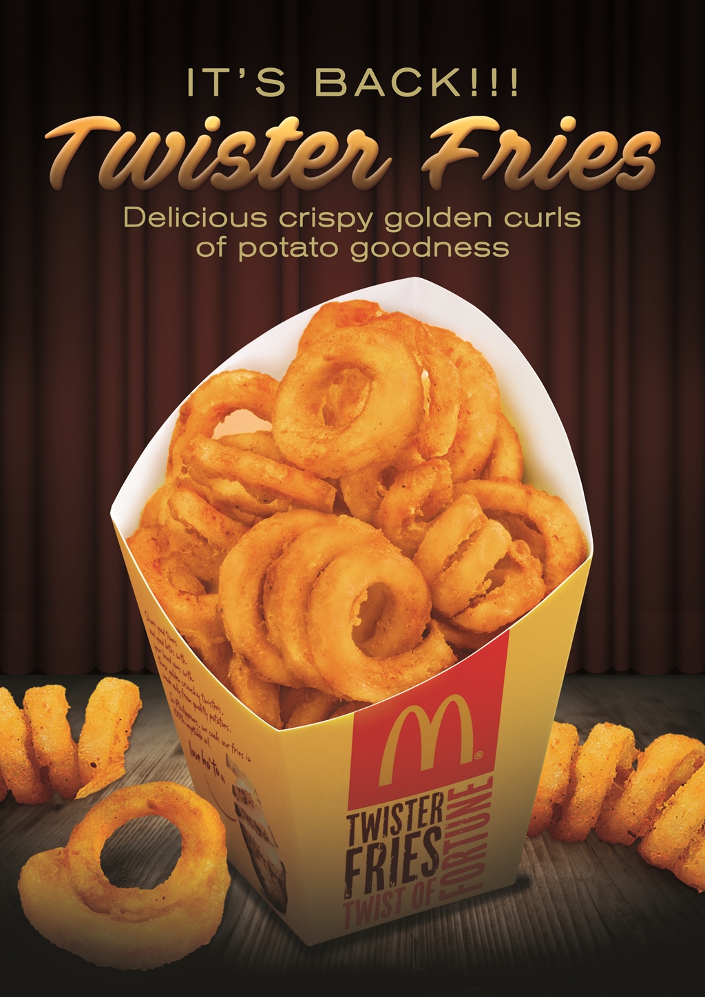 Lemon GreenTea: McDonald’s Twister Fries is back starting July 28!