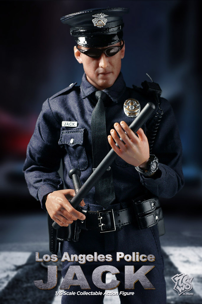 toyhaven: Incoming: ZCWO 1/6 "Jack" LAPD Police Officer 12-inch Figure