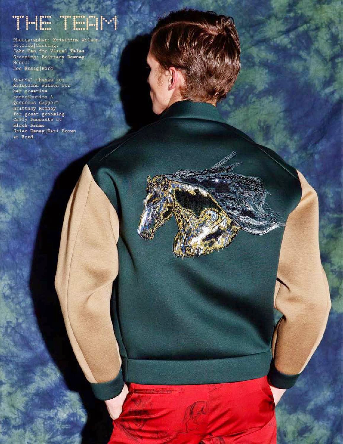 'No° 21 Forever': Joe Essig para Visual Tales Magazine No. 13