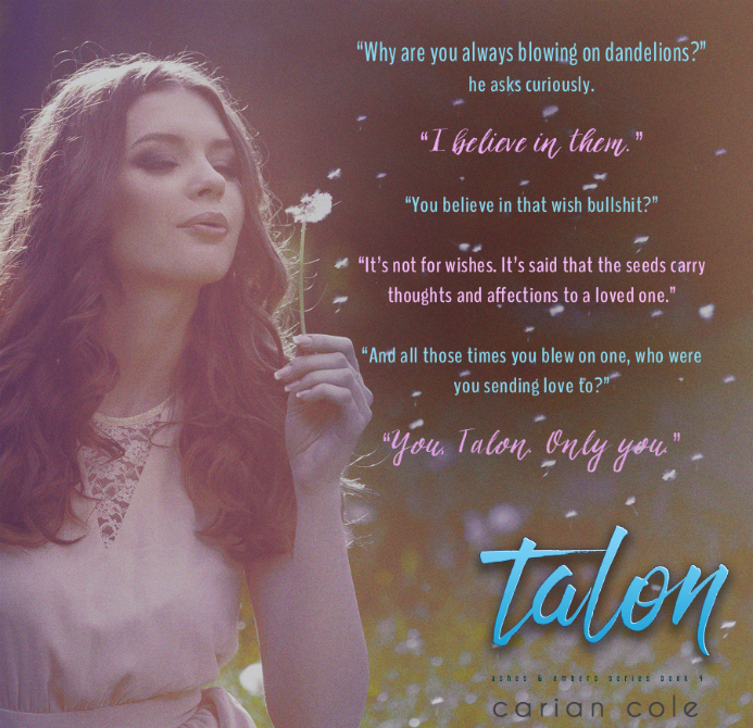 Book Heathens: Carian Cole's Talon (Ashes & Embers Book 4)