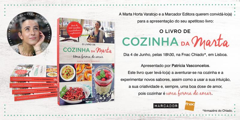 MARCAS DE LEITURA: O Livro de Cozinha da Marta de Marta Horta Varatojo