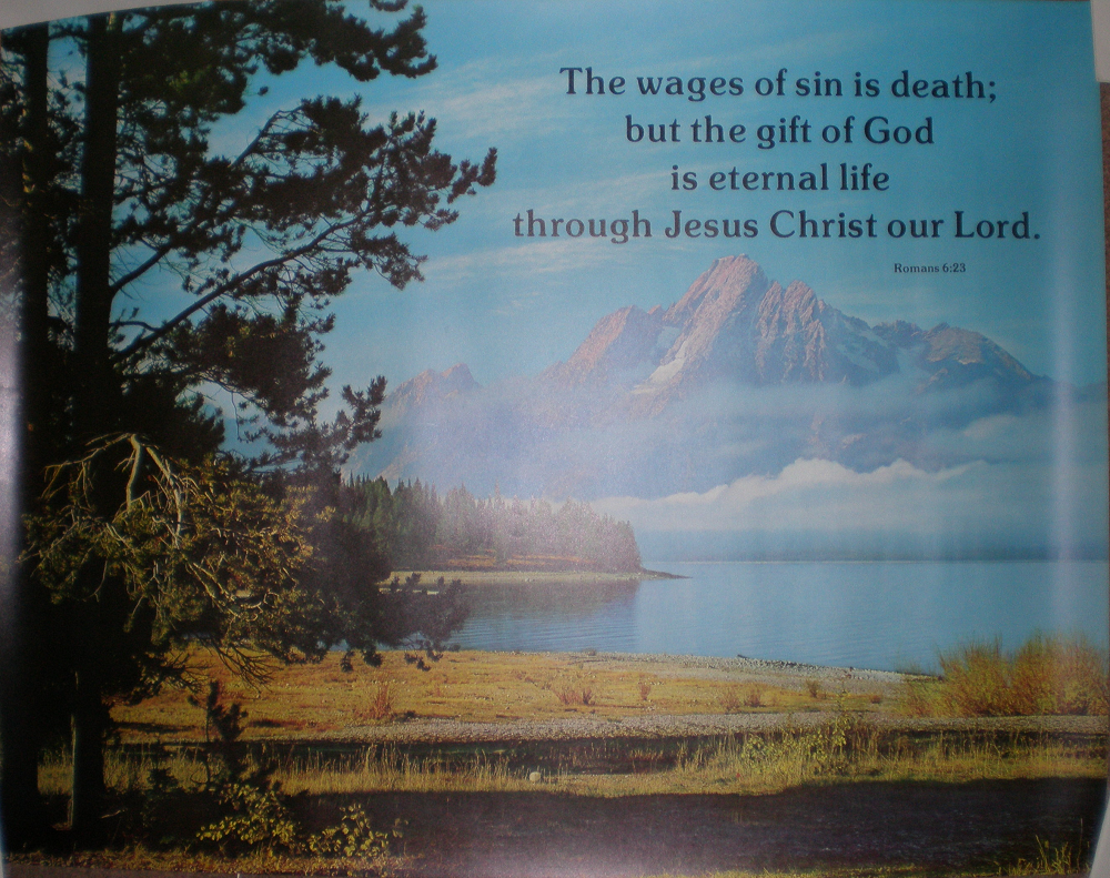 Petersham Bible Book & Tract Depot: Scenic Scripture Posters