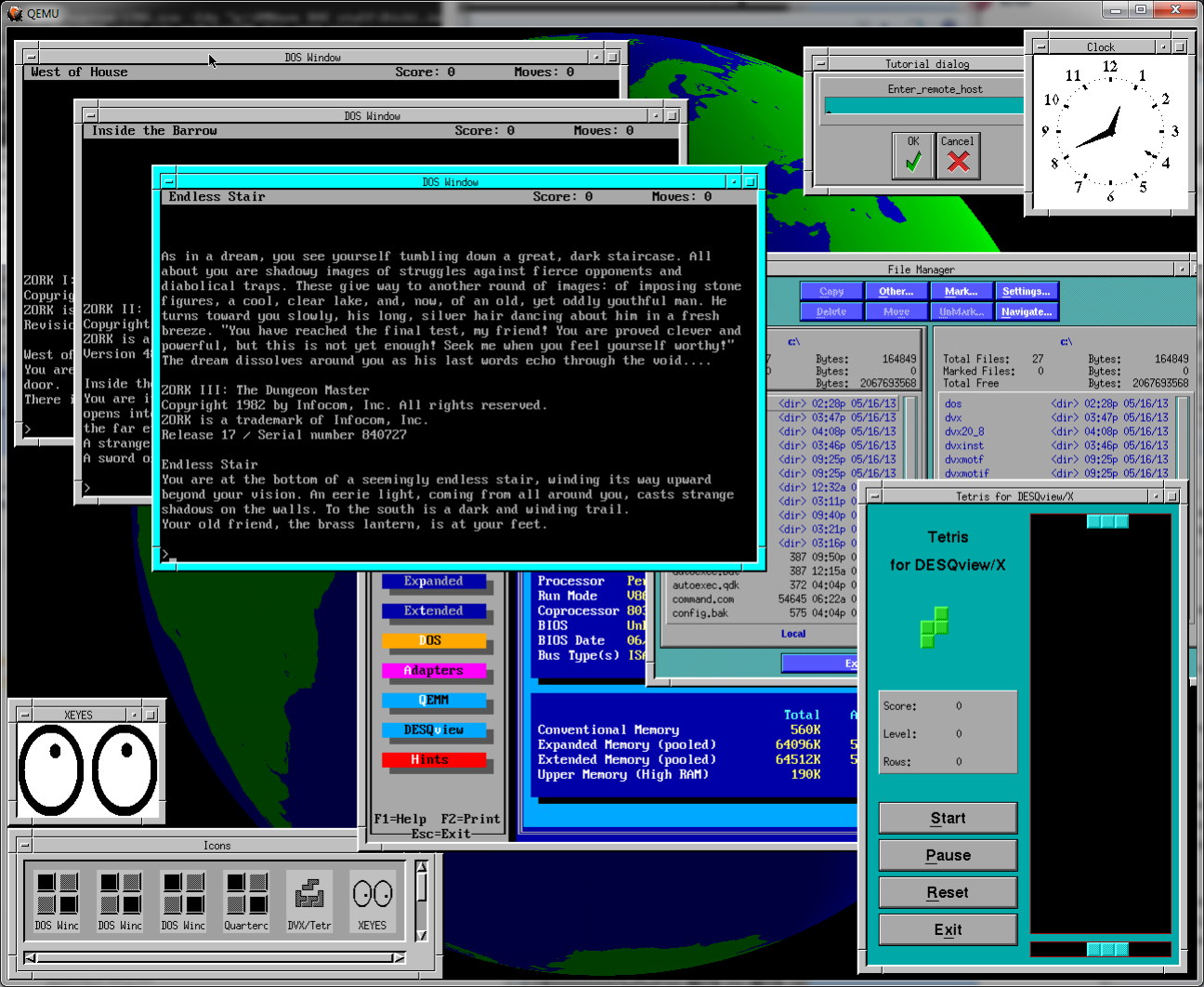 Techsplatter: In the shadow of DOS: DESQView and DESQView/X