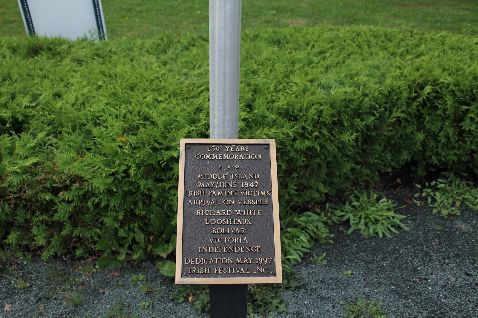 Explore Miramichi With Me: Historical Places: Middle Island Irish ...