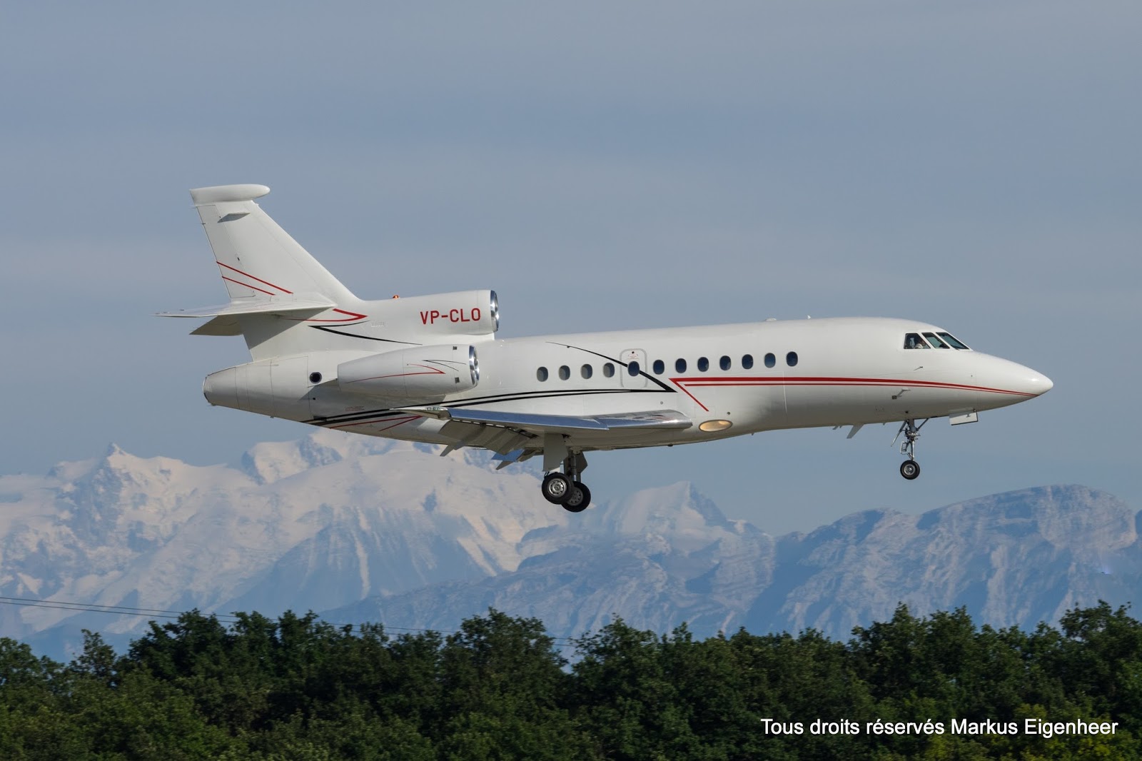 FLUGZEUGE Privatjets etc: VP-CLO Dassault Falcon 900EX F900 > LUK
