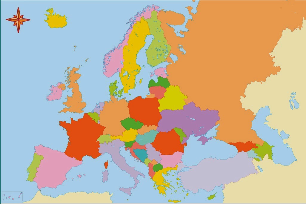 SCIENCE, HISTORY AND GEOGRAPHY, YEAR 5 and 6: MAPS OF EUROPE