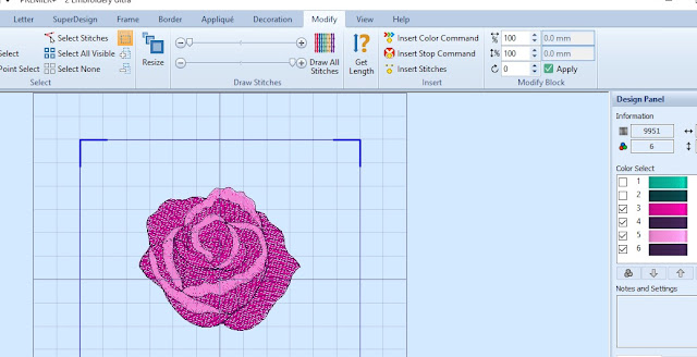 Girls in the Garden: Pfaff Premier +2 Embroidery Ultra Software