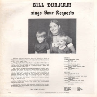 The Good, Bad & Ugly Gospel Record Barn: Bill Durham Sings Your Requests