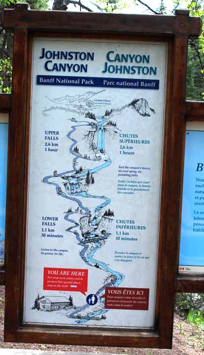 Artwife Needs a Life: Hiking Johnston Canyon - Banff National Park