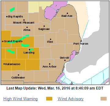 Michigan Weather Geek: HIGH WIND WARNING in effect for SW side of lower ...