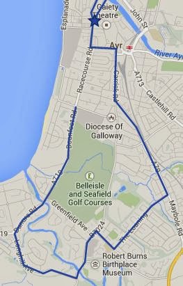 Great British Bus Routes: X77: Glasgow - Ayr