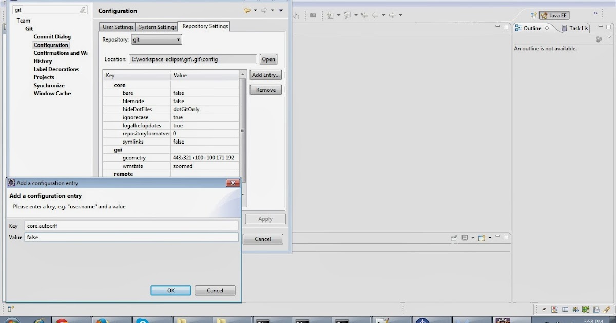 JavaRoots: Egit Error Unchanged Files Marked As Changed