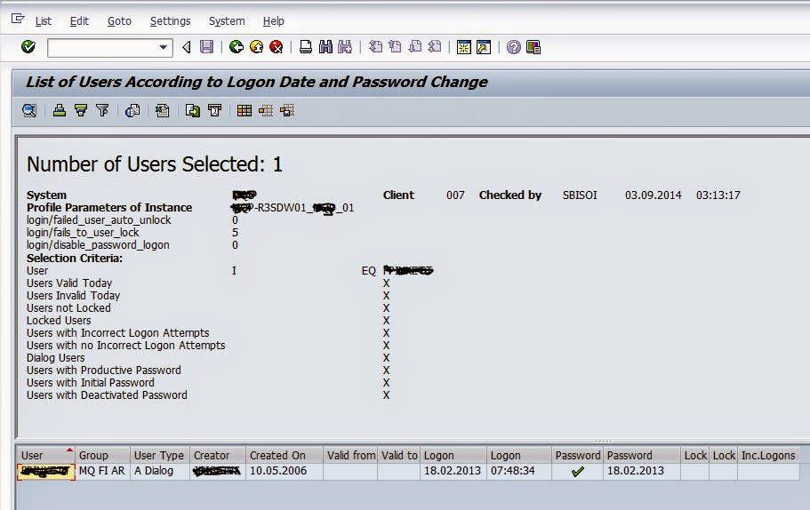SAP Basis Consultant: 2014