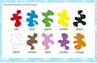 English for year one: Colours games