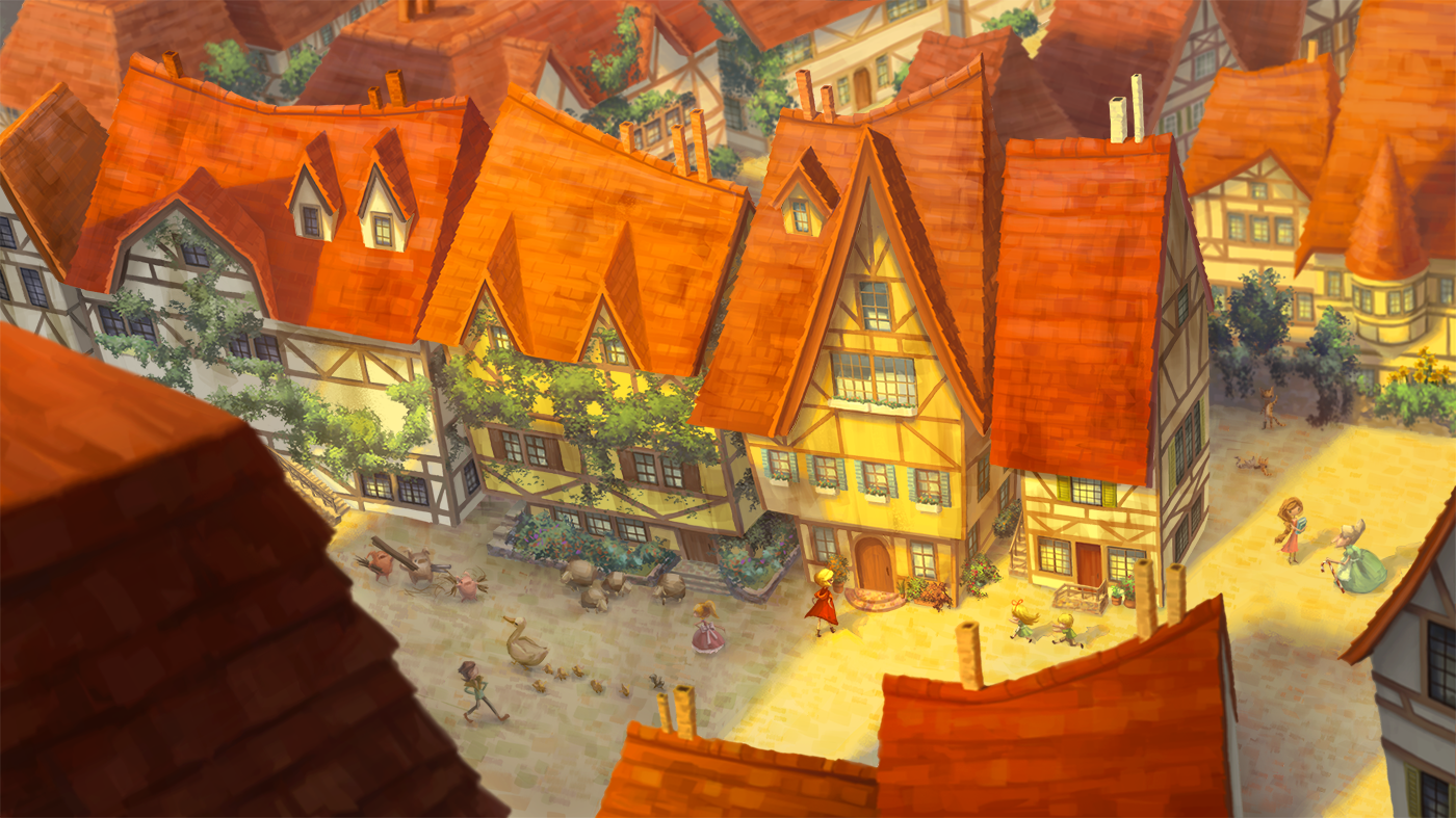 A Town of Fables by Jocelyn Liang : r/ImaginaryLandscapes