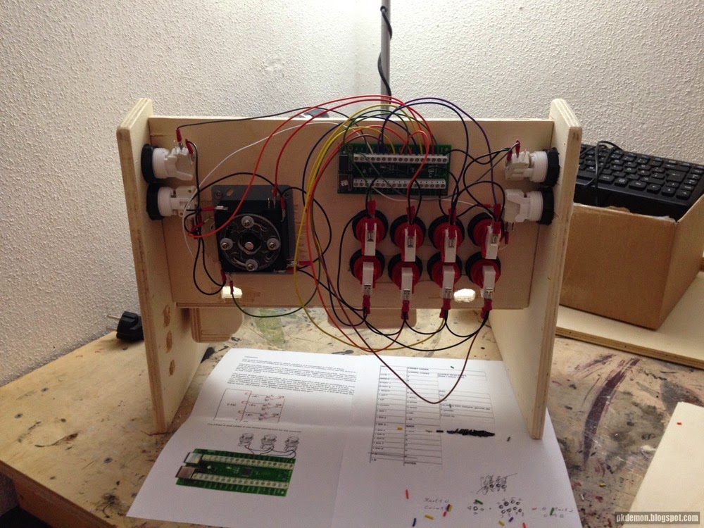 Mame Arcade Cabinet with iPac Board