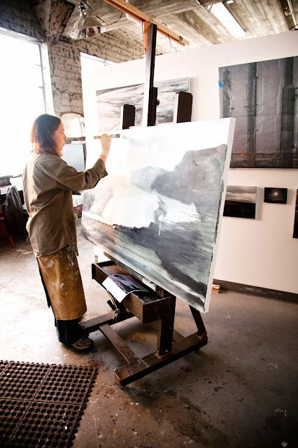 Heidi McDowell: In the studio