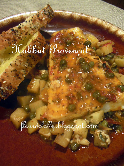 Fleur de Lolly: Mediterranean Mondays - Halibut Provençal