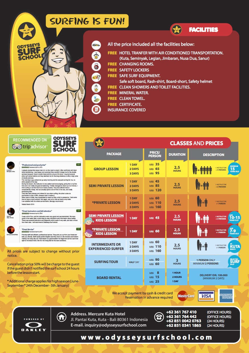 Yasnyiar Bonne Gea: STOKED to be part of Odysseys Surf School team