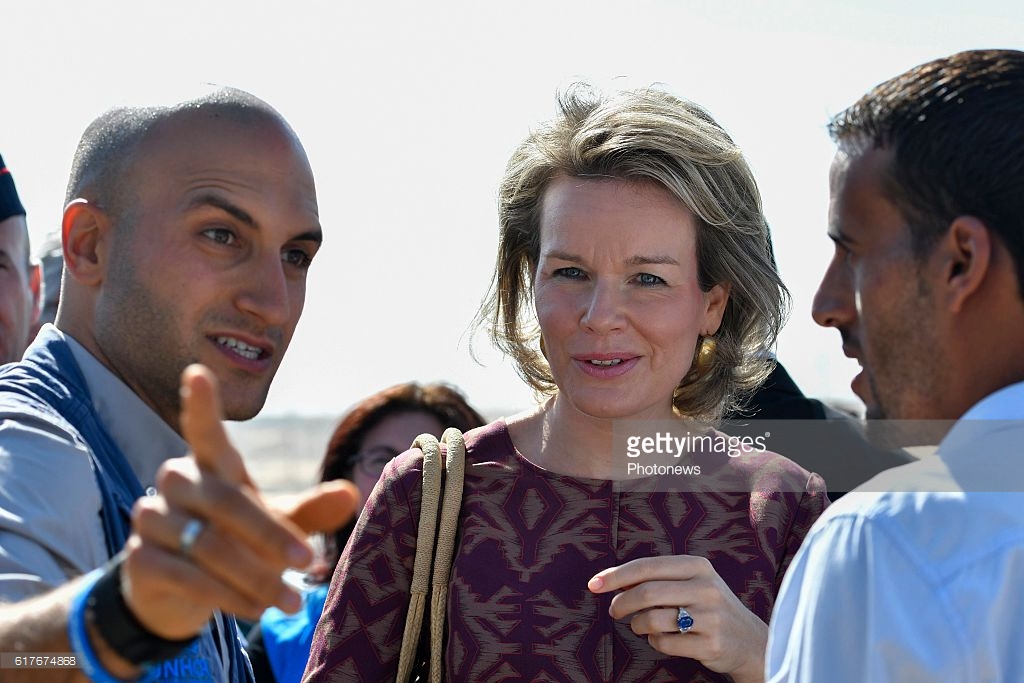 Queen Mathilde: Humanitarian Visit to Jordan