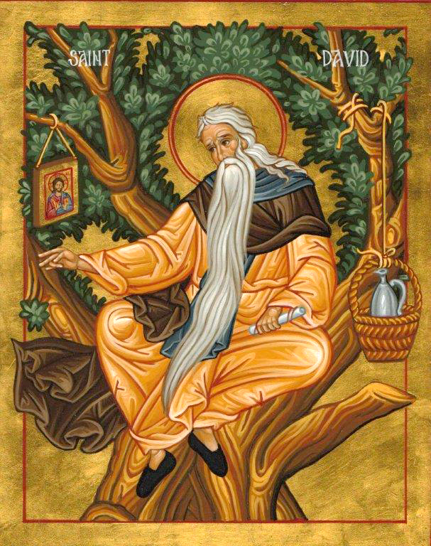 Saint David of Thessaloniki : r/ChristianIconography
