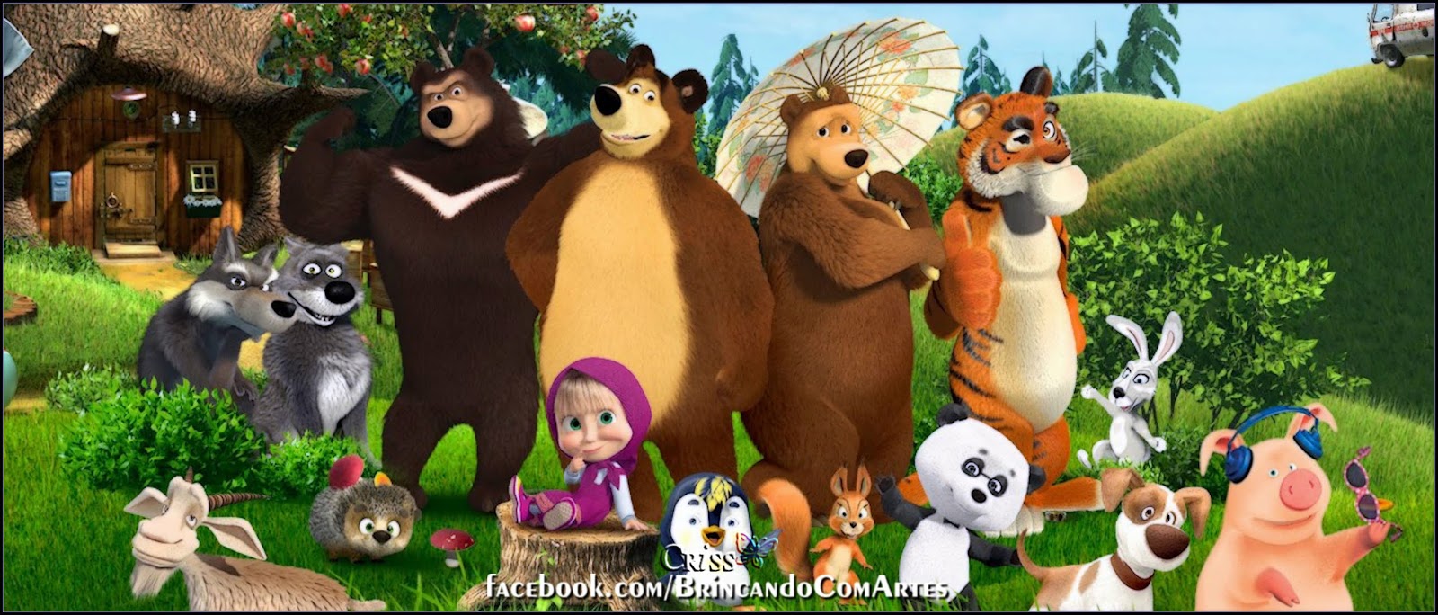 Brincando com Arte - o¤°SORRISO°¤o: O Dia Em Que Masha E O Urso ...